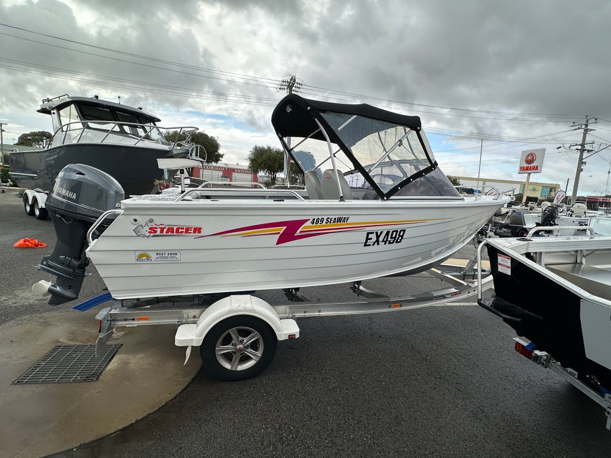 Stacer 489 Seaway: Power Boats | Boats Online for Sale | Aluminium ...