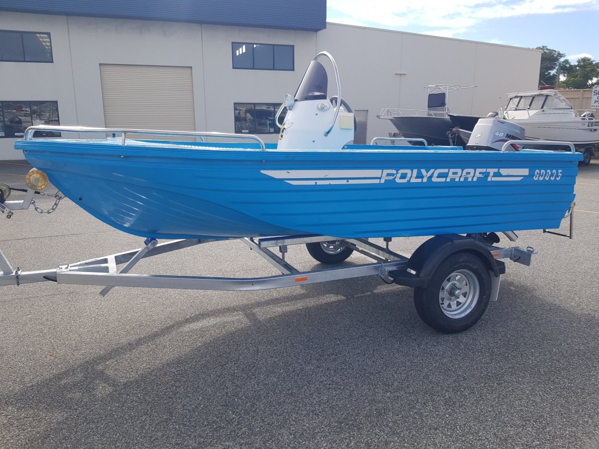 Polycraft 4.10 Challenger Centre Console: Trailer Boats | Boats Online for Sale | Polyethylene ...