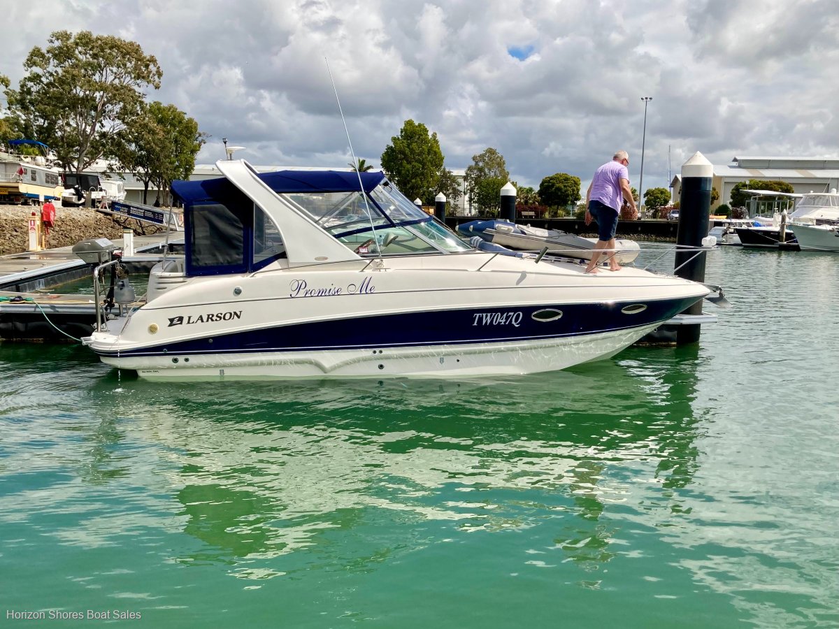 Larson Cabrio 274: Power Boats | Boats Online for Sale | Fibreglass/grp ...