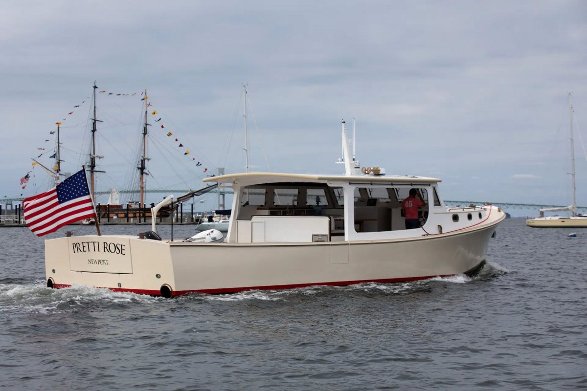 Pretti Rose A Classic Downeast Lobster Yacht: Power Boats | Boats ...