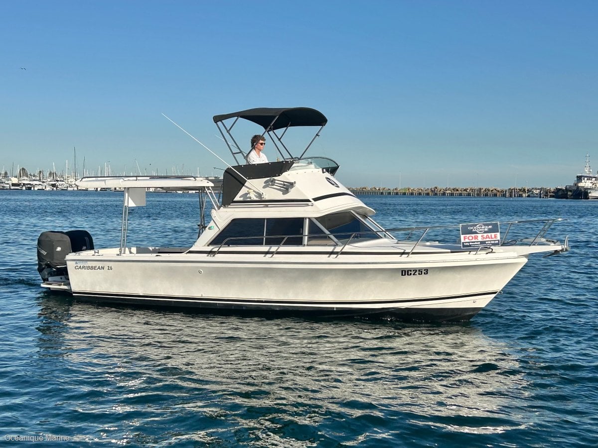 Caribbean 26 Flybridge Sports Fisherman For Sale | Oceanique Marine