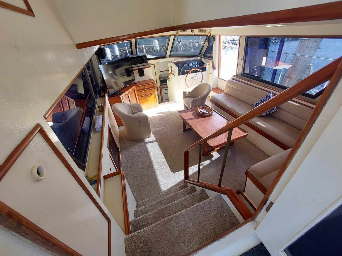 Used Meridian 4600 Flybridge Yachtfisher for Sale | Boats For Sale ...