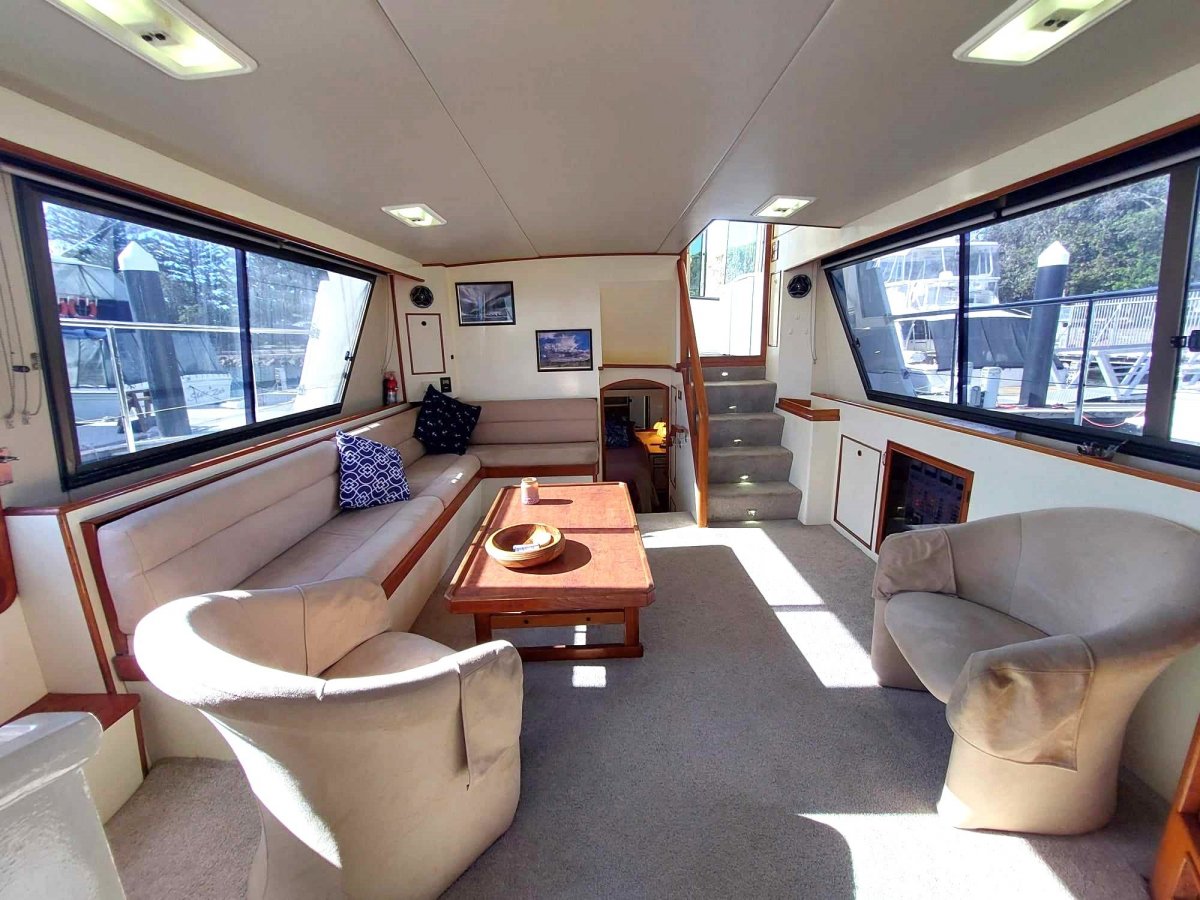 Used Meridian 4600 Flybridge Yachtfisher for Sale | Boats For Sale ...