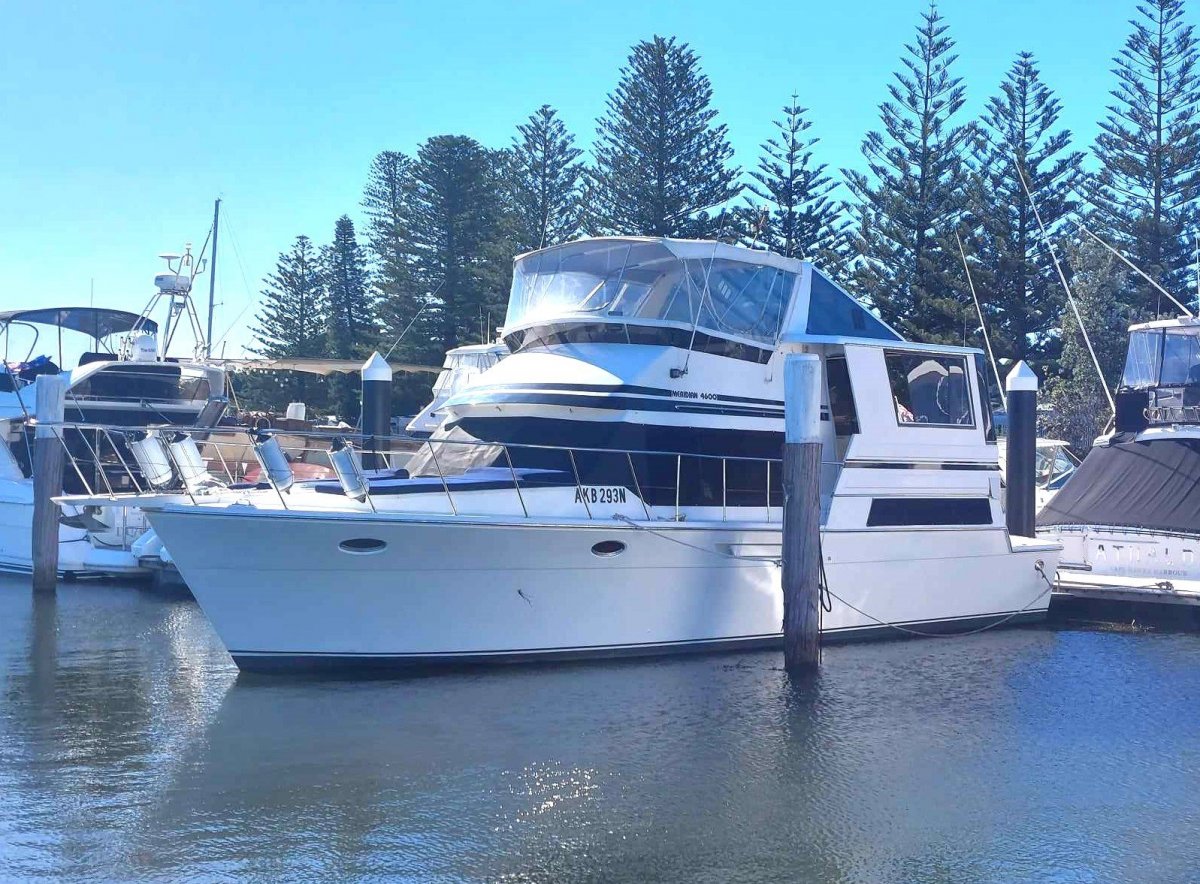 Used Meridian 4600 Flybridge Yachtfisher for Sale | Boats For Sale ...