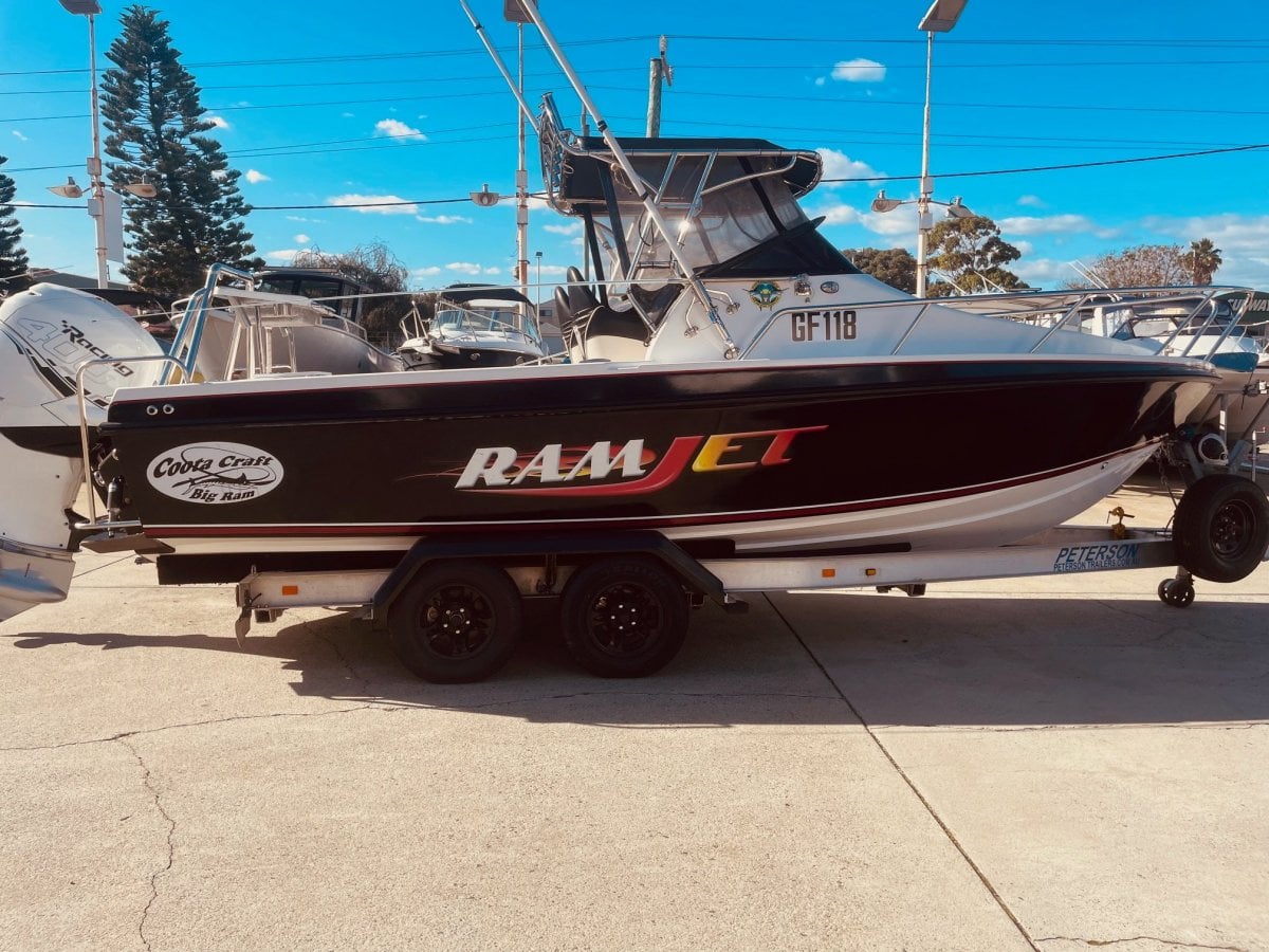 Cootacraft Big Ram 21: Power Boats | Boats Online for Sale | Fibreglass ...