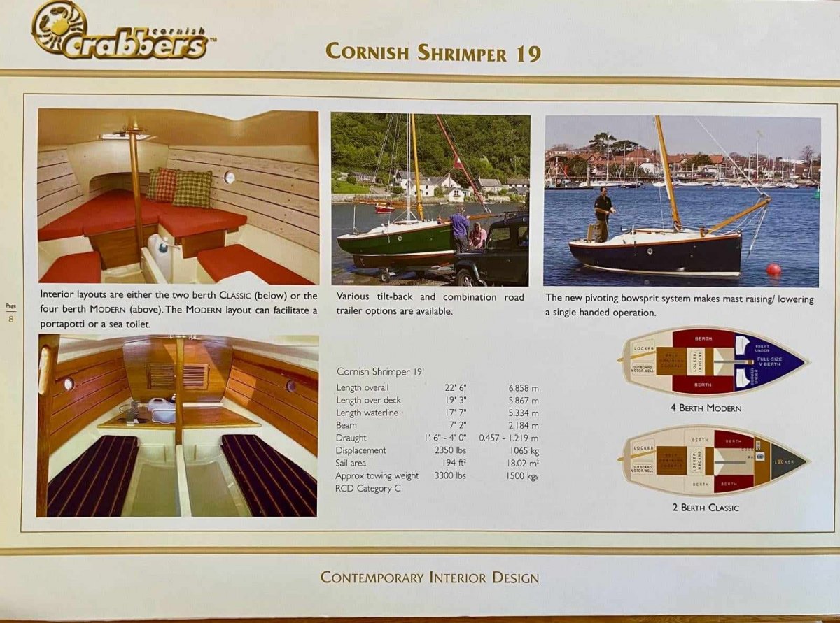 Cornish Shrimper CS19 For Sale | Coast Wide Marine