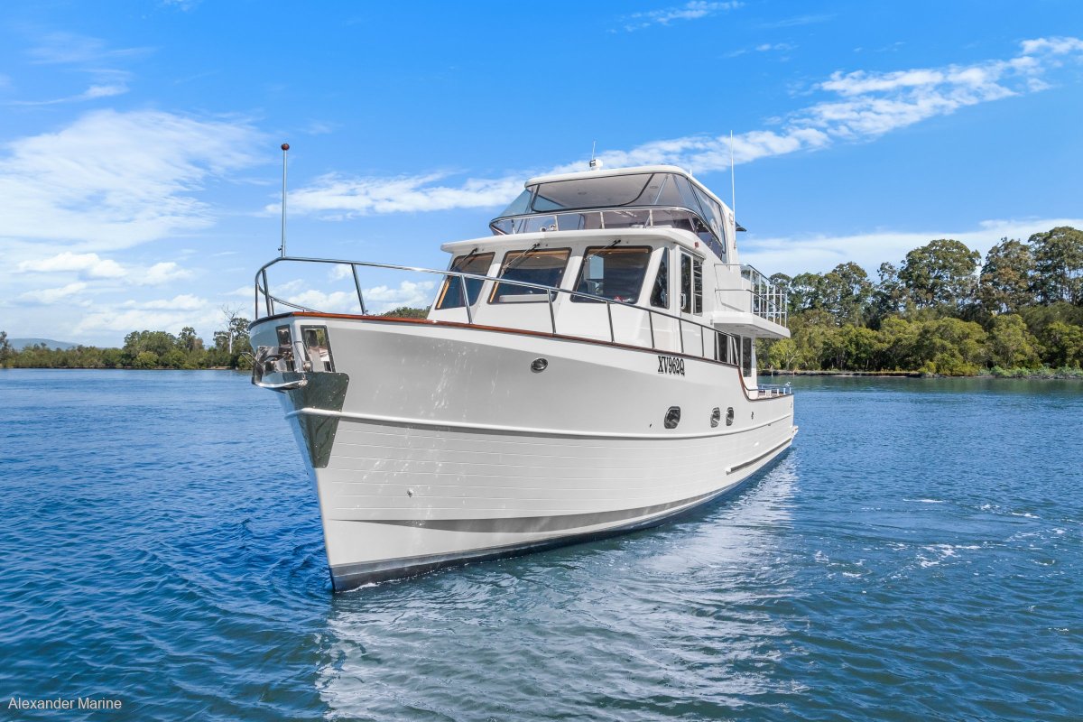 Clipper Explorer 50 Raised Pilothouse Motor Yacht: Power Boats | Boats ...