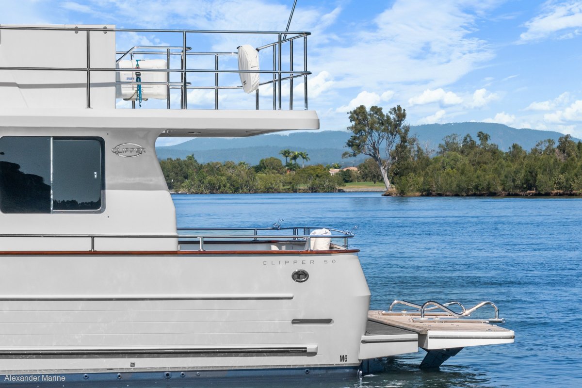 Clipper Explorer 50 Raised Pilothouse Motor Yacht: Power Boats | Boats ...