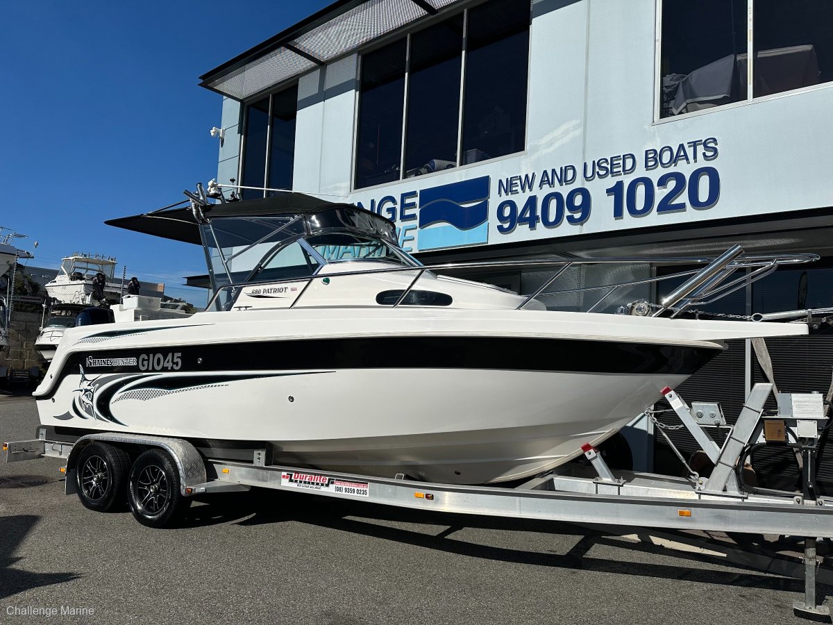 Haines Hunter 680 Patriot With Twin 2023 150hp Mercs!: Trailer Boats | Boats Online for Sale ...