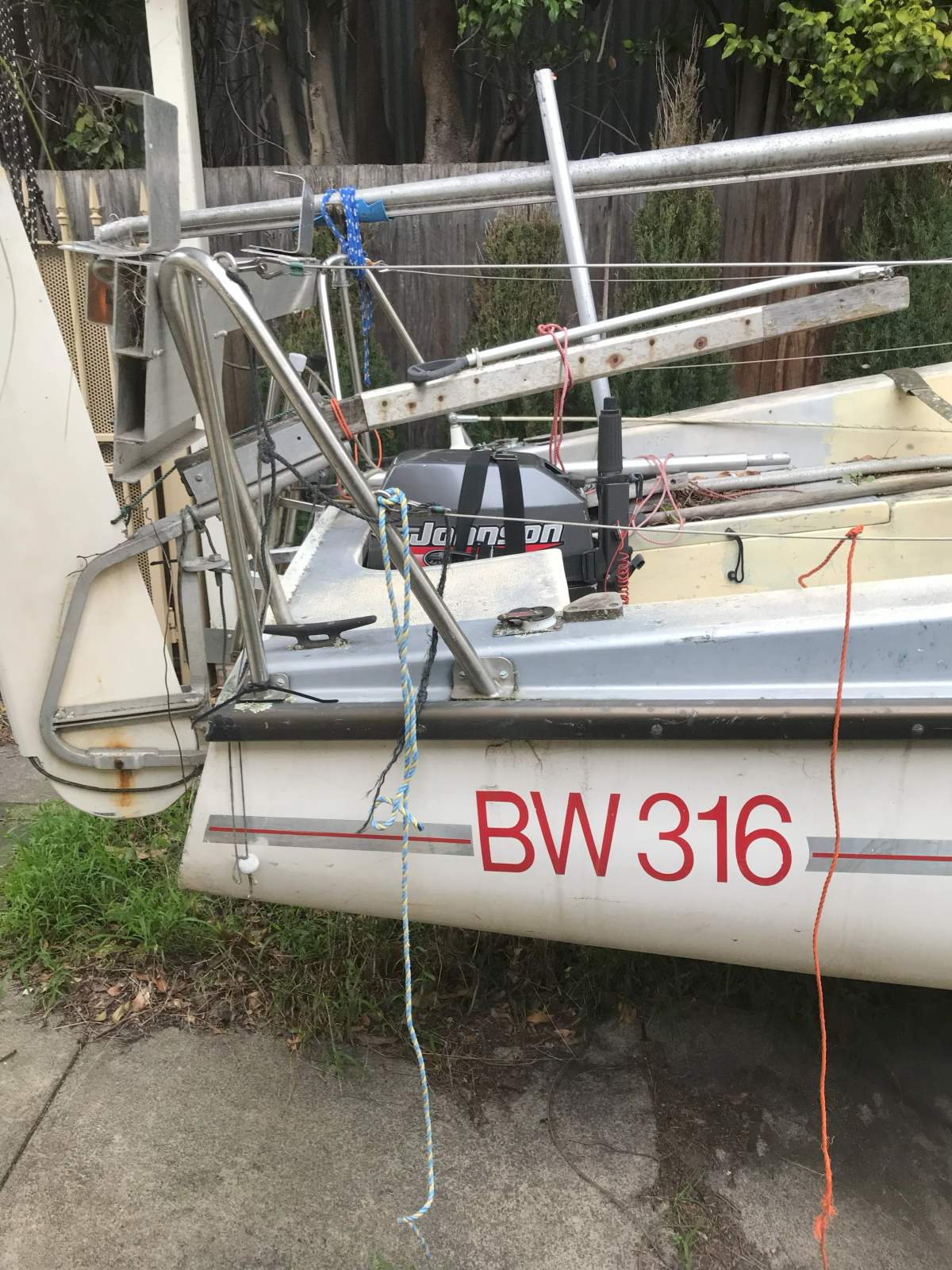 Used Rob Legg Rl 24 Mark Ii Swing Keel Reg No Bw316 The Phantom for ...
