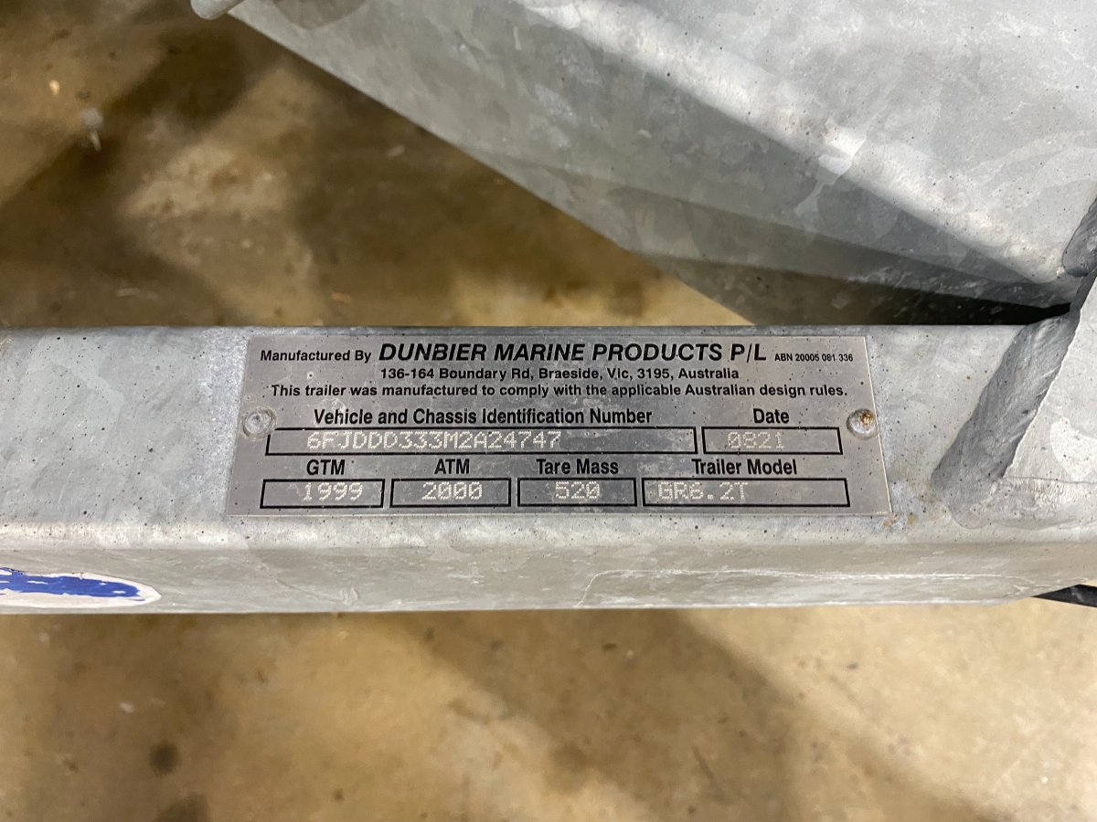 Dunbier Loader Pro Dual Axle Trailer for Sale | Boat Accessories ...