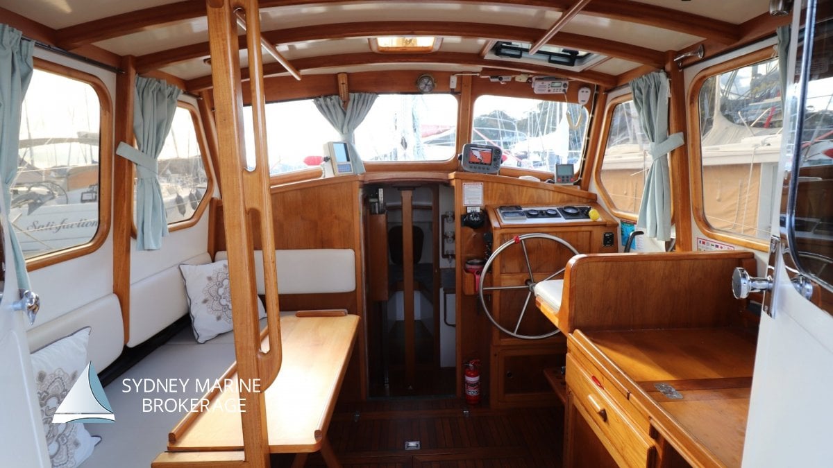 Used Adams 31 Pilothouse Cruising Yacht Huon Pine 'rosie' for Sale ...