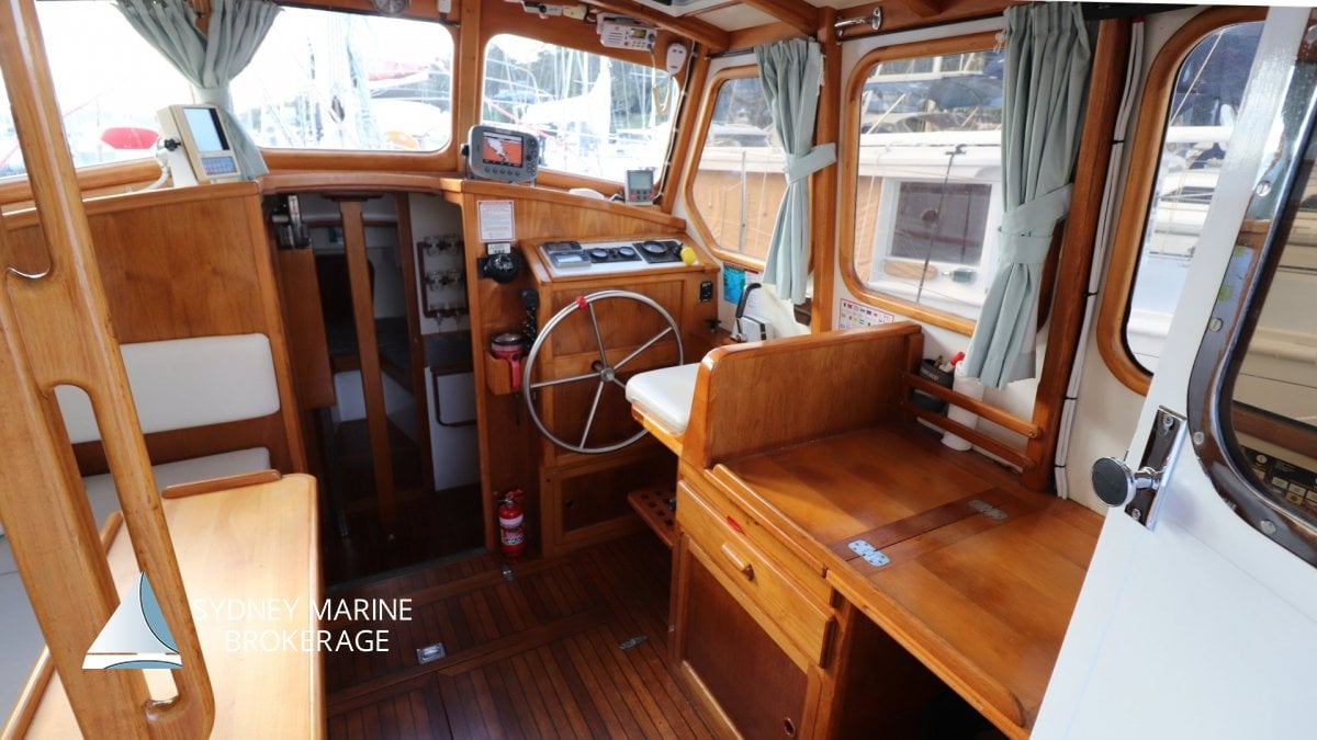 Used Adams 31 Pilothouse Cruising Yacht Huon Pine 'rosie' for Sale ...