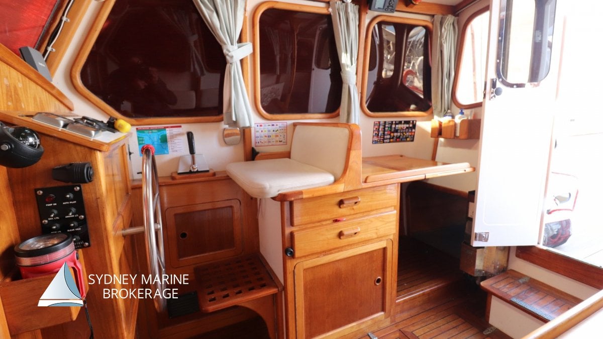 Used Adams 31 Pilothouse Cruising Yacht Huon Pine 'rosie' for Sale ...