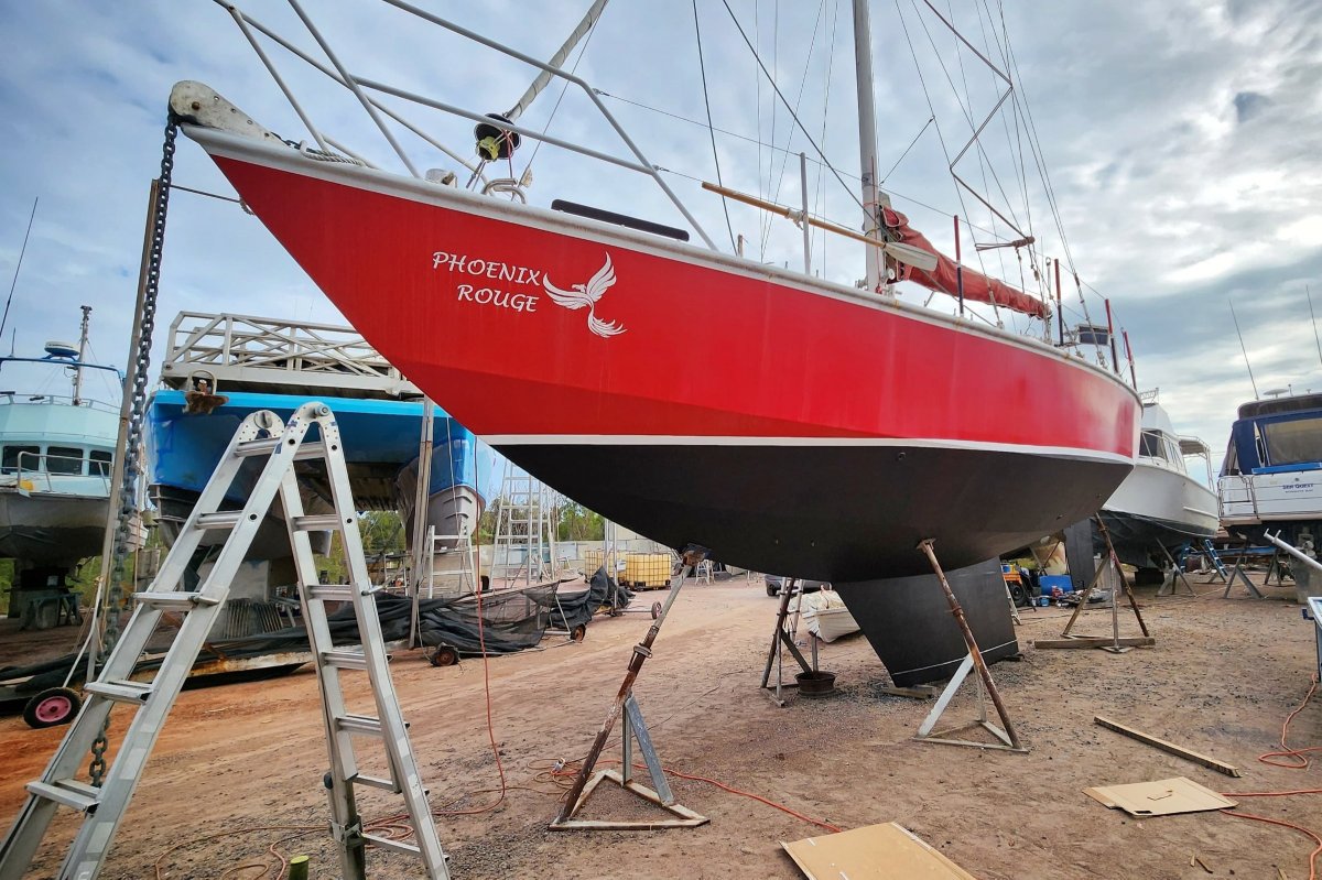 Roberts 43 Steel Impressive Yacht Much Spent (darwin Nt): Sailing Boats ...