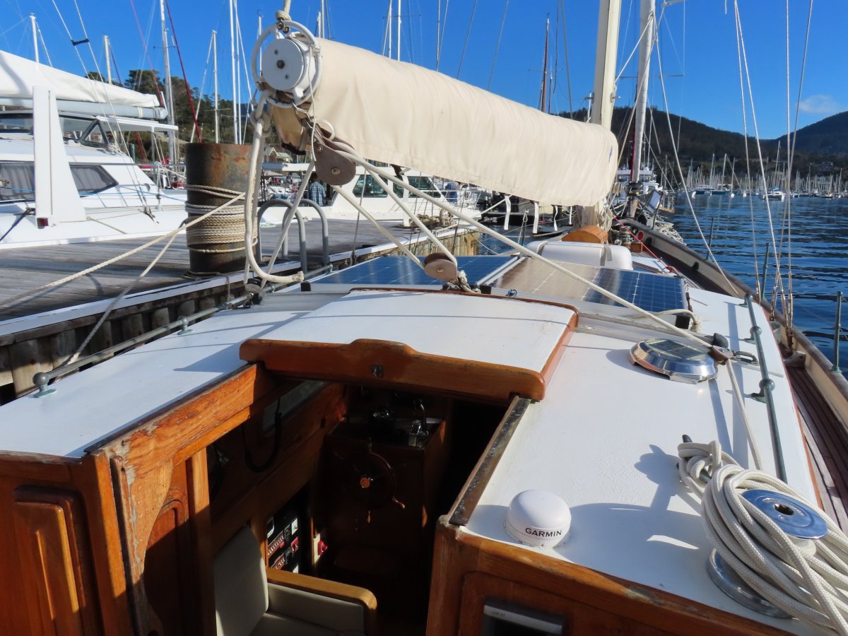 Used Alden 48 Pilothouse Ketch (malabar Xii Design) Exceptional ...
