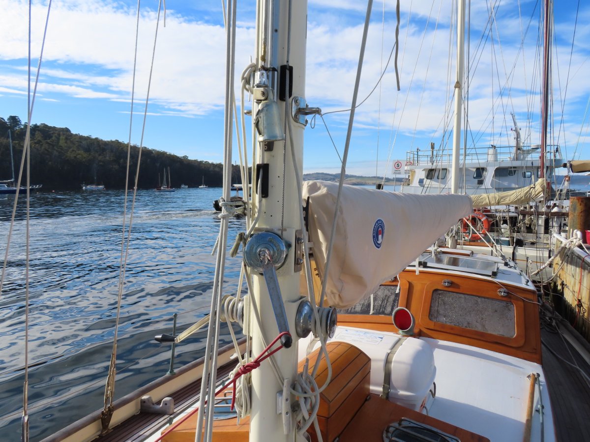 Used Alden 48 Pilothouse Ketch (malabar Xii Design) Exceptional ...