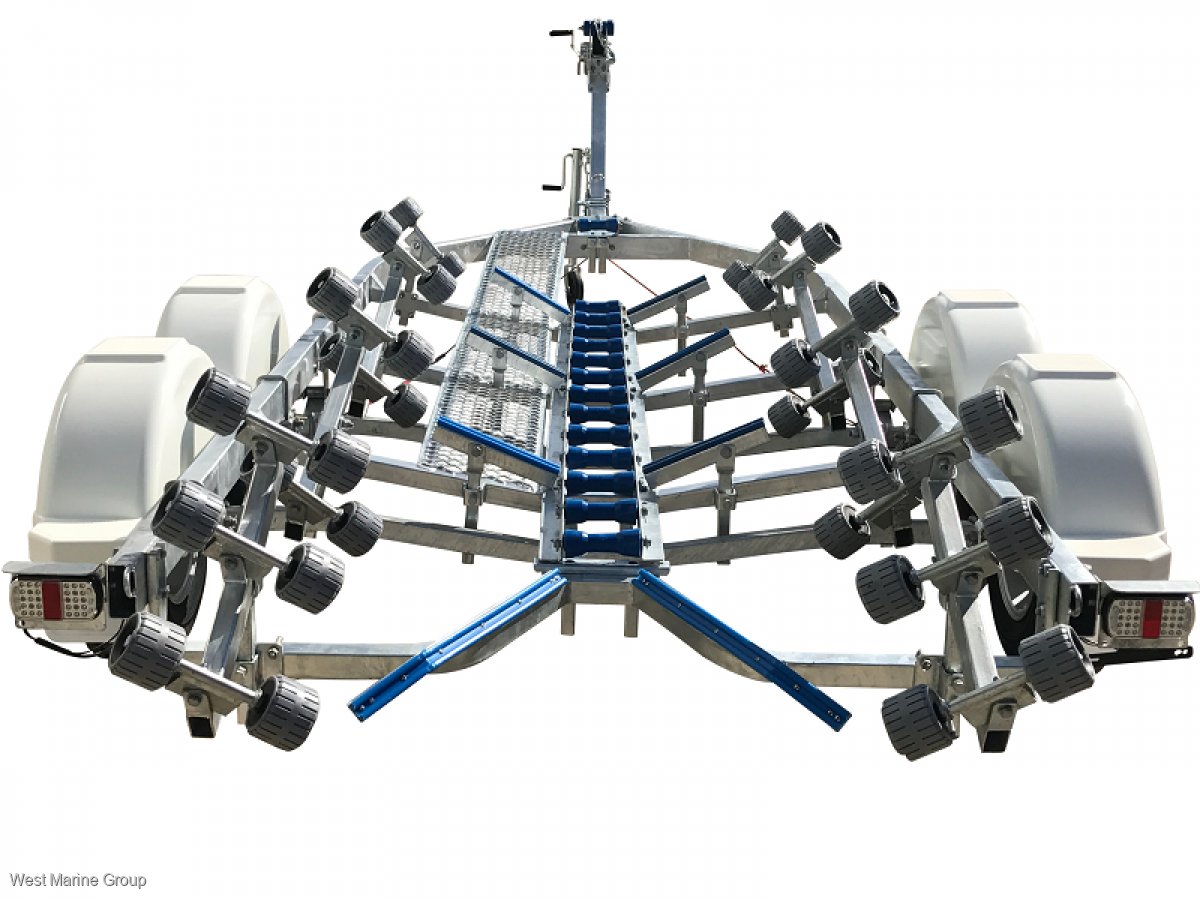 New Seatrail Galvanised Boat Trailer FIB6.2M14 Tandem For Sale | West ...