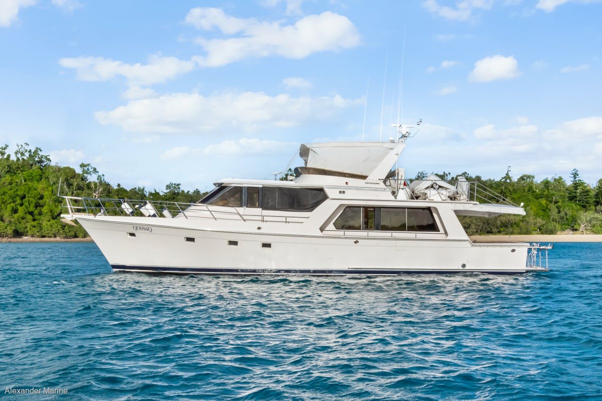 Offshore 58 Raised Pilothouse: Power Boats | Boats Online for Sale ...