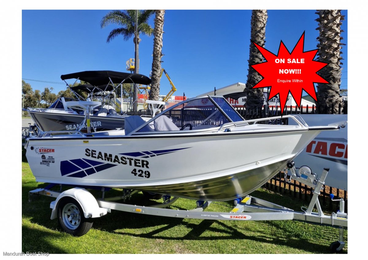 Stacer 429 Sea Master: Trailer Boats | Boats Online for Sale | Aluminium | Boats Online