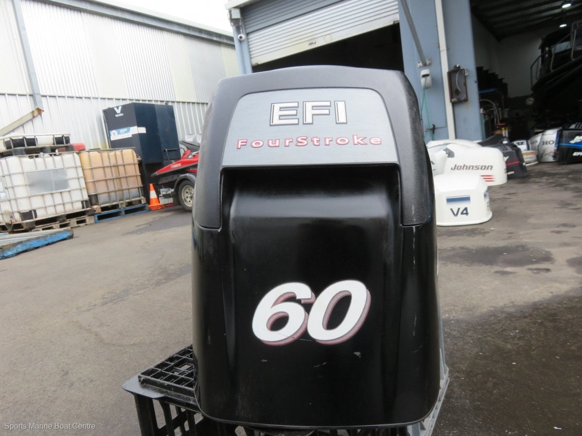 Wrecking Mercury 60hp engine cowling - Sportsmarine Boat Centre Bunbury