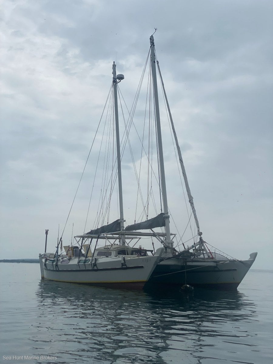 Wharram Tiki 46: Sailing Catamaran for Sale | Composite Sail Boats ...