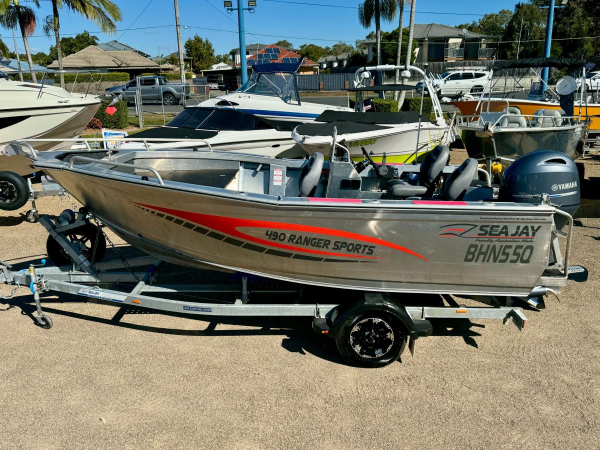 Sea Jay 4.90 Ranger Sports Side Console 490 Ranger Sports Sc: Trailer ...