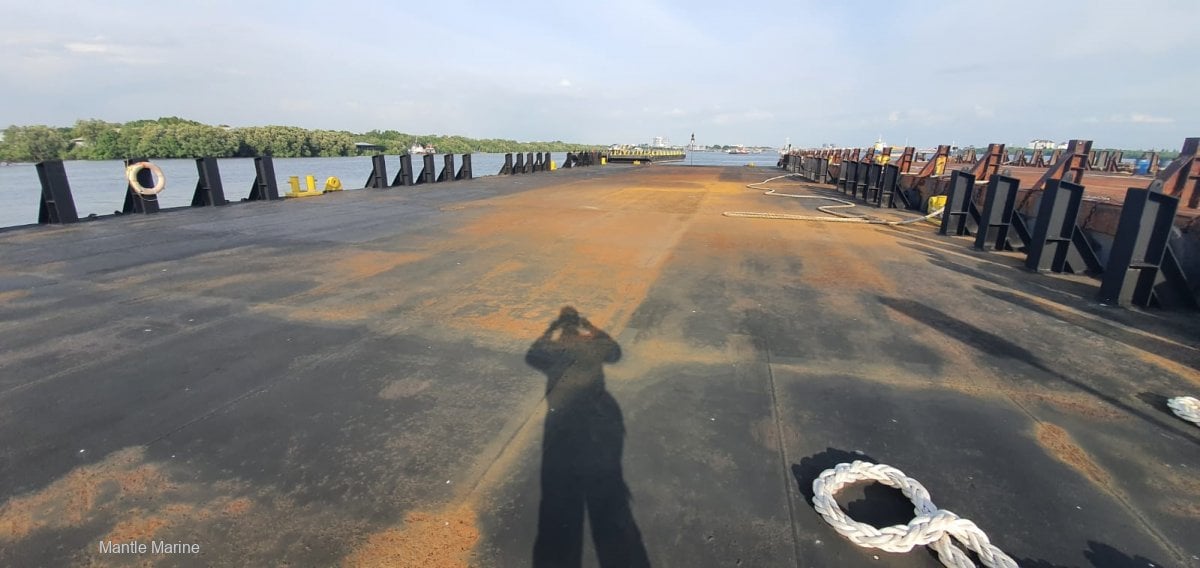 54.86m X 18.28m Abs Steel Deck Cargo Dumb Barge: Commercial Vessel ...