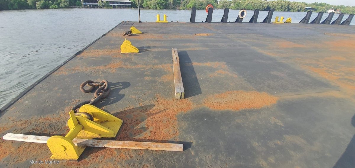 54.86m X 18.28m Abs Steel Deck Cargo Dumb Barge: Commercial Vessel ...