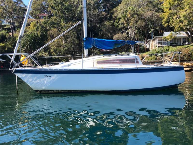 Triton 721 Outboard Mooring Tidy Up ( Port Hacking Nsw ): Sailing Boats ...