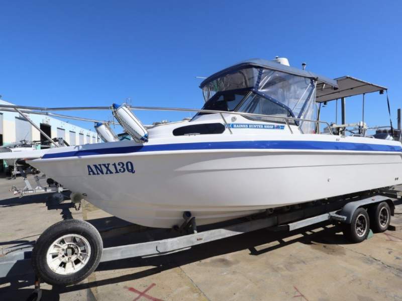 Haines Hunter 800 Patriot Walkaround: Trailer Boats | Boats Online for ...