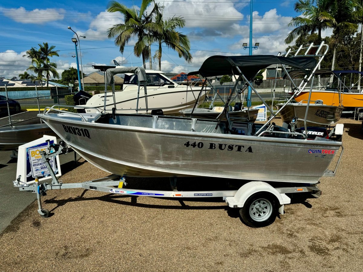 Quintrex 440 Busta Ts With "blade Hull": Trailer Boats | Boats Online ...