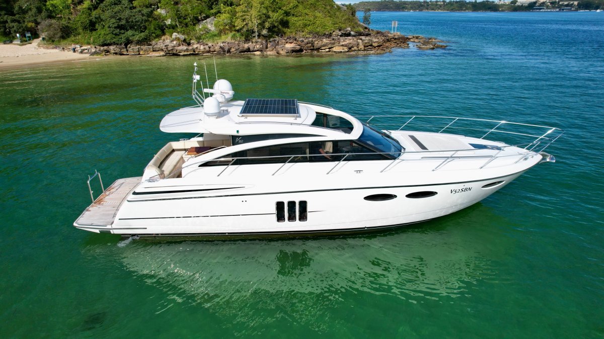 Princess V52: Power Boats | Boats Online for Sale | Fibreglass/grp ...