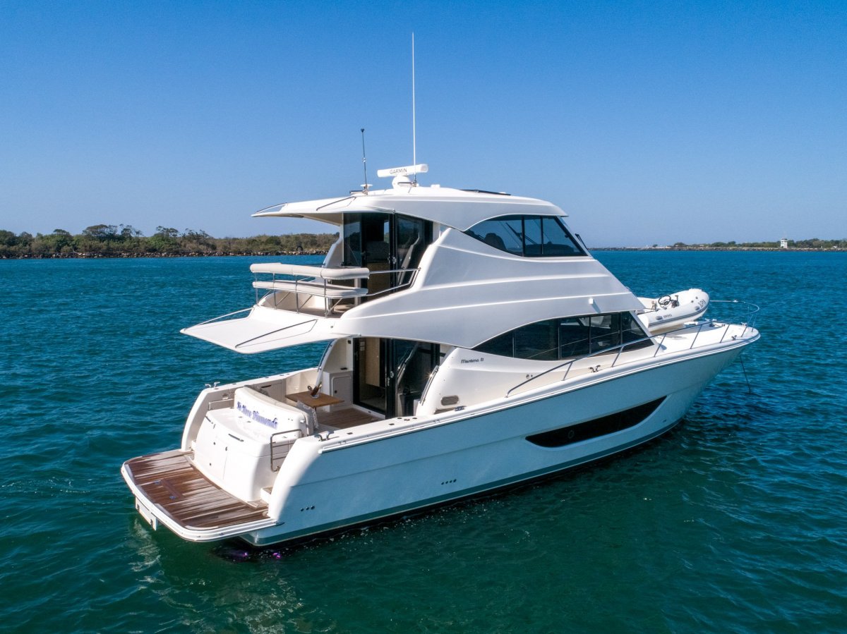 Maritimo M51 Enclosed Flybridge: Power Boats | Boats Online for Sale ...