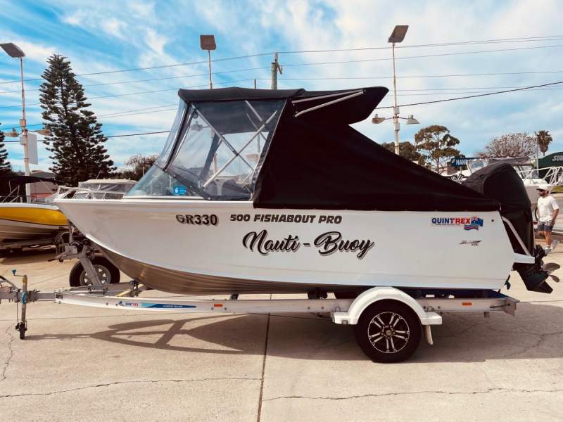 Quintrex 500 Fishabout Pro: Power Boats | Boats Online for Sale ...
