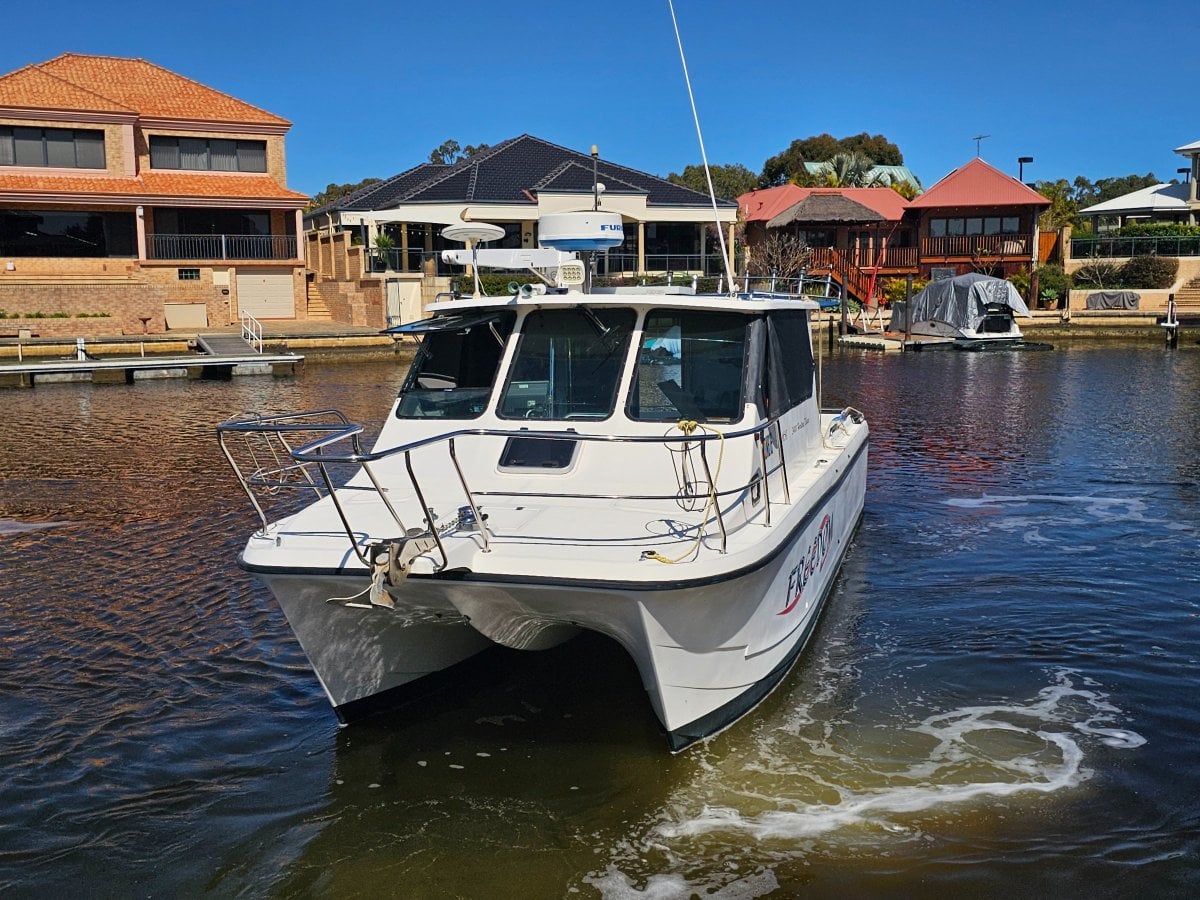 Used Kevlacat 3400 Hardtop Deluxe Premier Fishing Vessel & Family ...