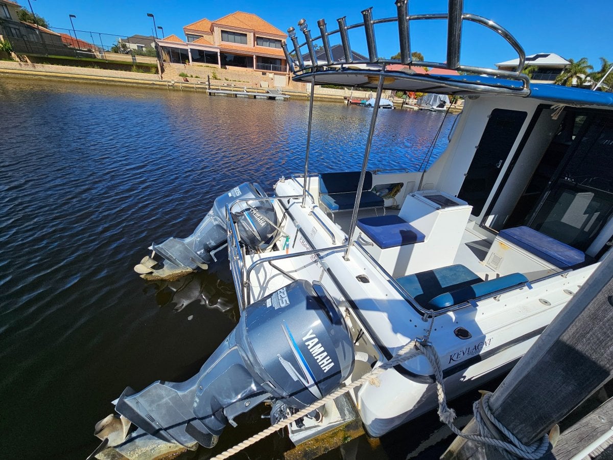 Used Kevlacat 3400 Hardtop Deluxe Premier Fishing Vessel & Family ...