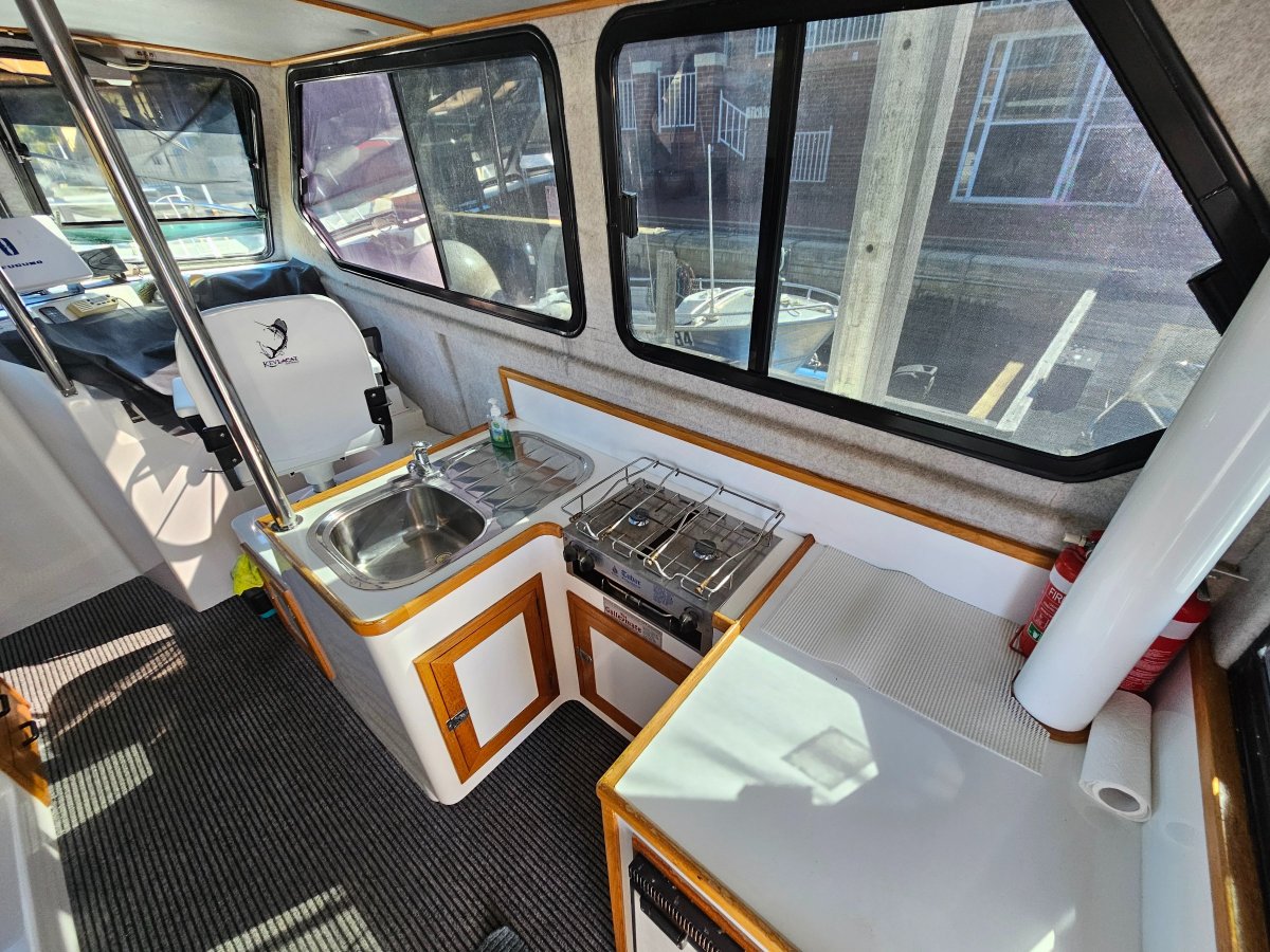 Used Kevlacat 3400 Hardtop Deluxe Premier Fishing Vessel & Family ...