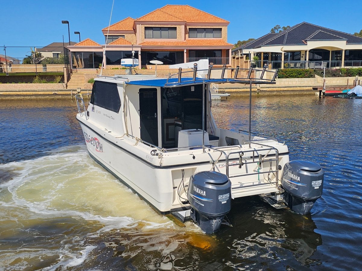 Used Kevlacat 3400 Hardtop Deluxe Premier Fishing Vessel & Family ...