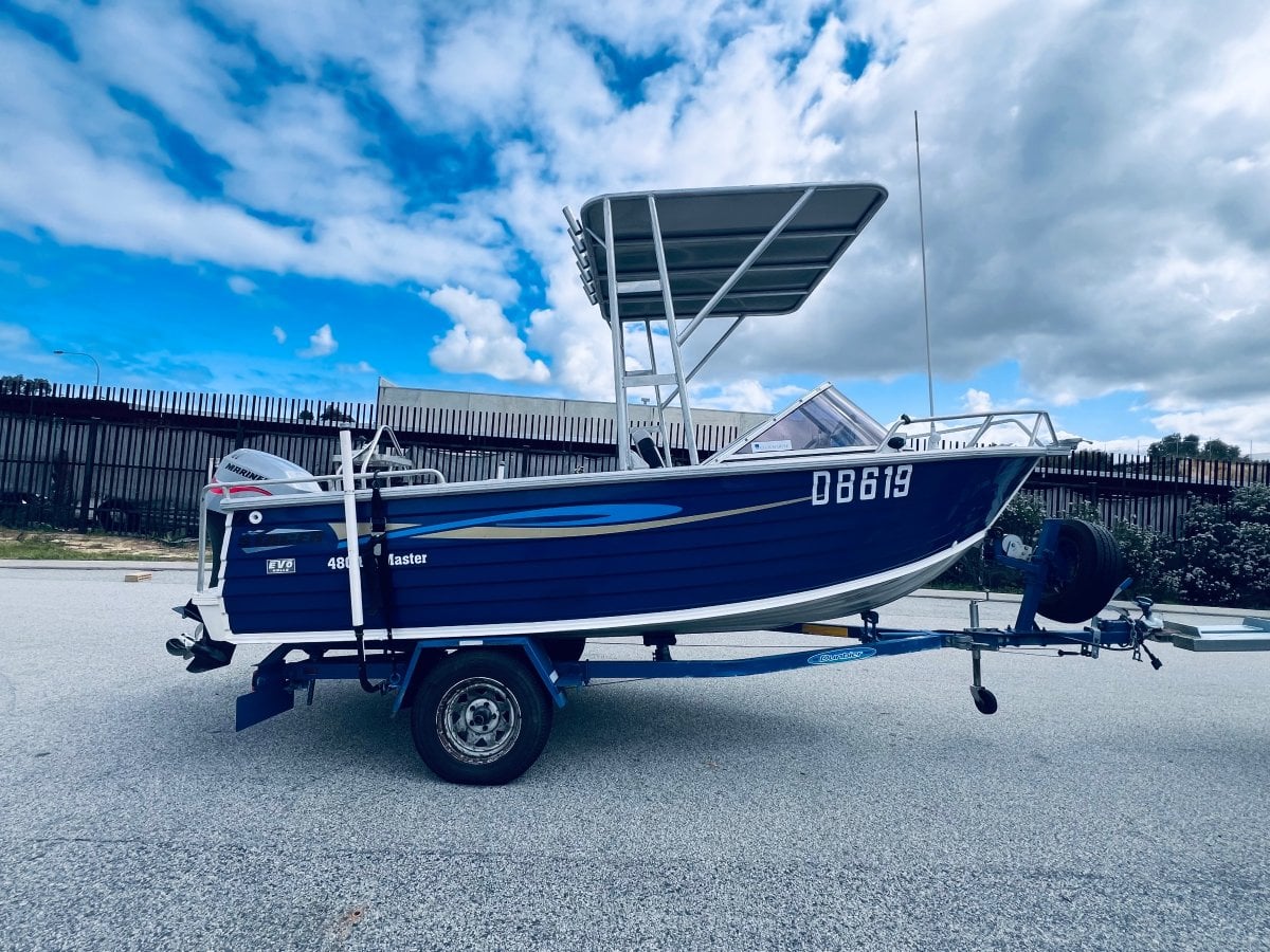 Stacer 480 Bay Master: Trailer Boats | Boats Online for Sale ...