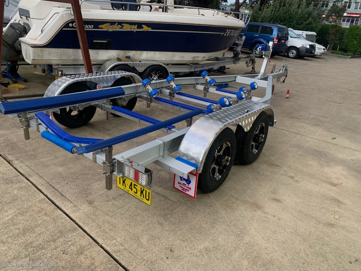 New Spitfire Aluminium Boat Trailer Tandem Axel for Sale | Yachthub