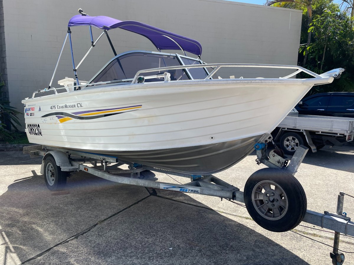 Quintrex 475 Coast Runner Cv: Power Boats | Boats Online for Sale ...