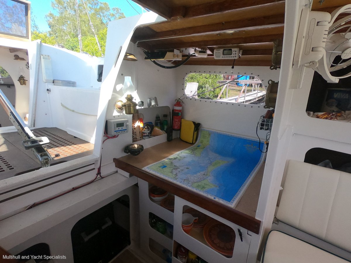 Jim Brown Searunner 31: Sailing Trimaran for Sale | Ply/ply-glass Sail ...