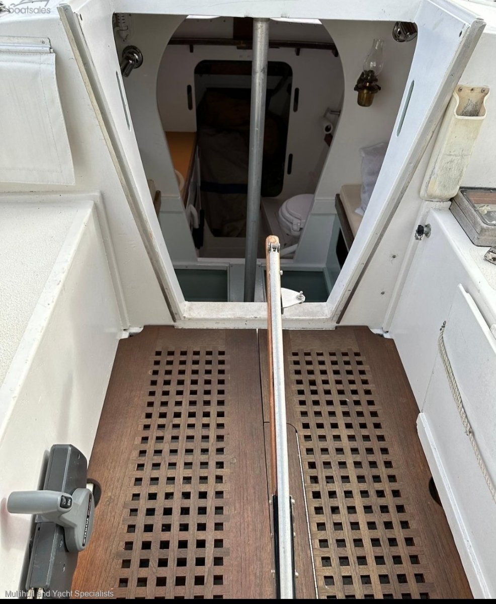 Jim Brown Searunner 31: Sailing Trimaran for Sale | Ply/ply-glass Sail ...
