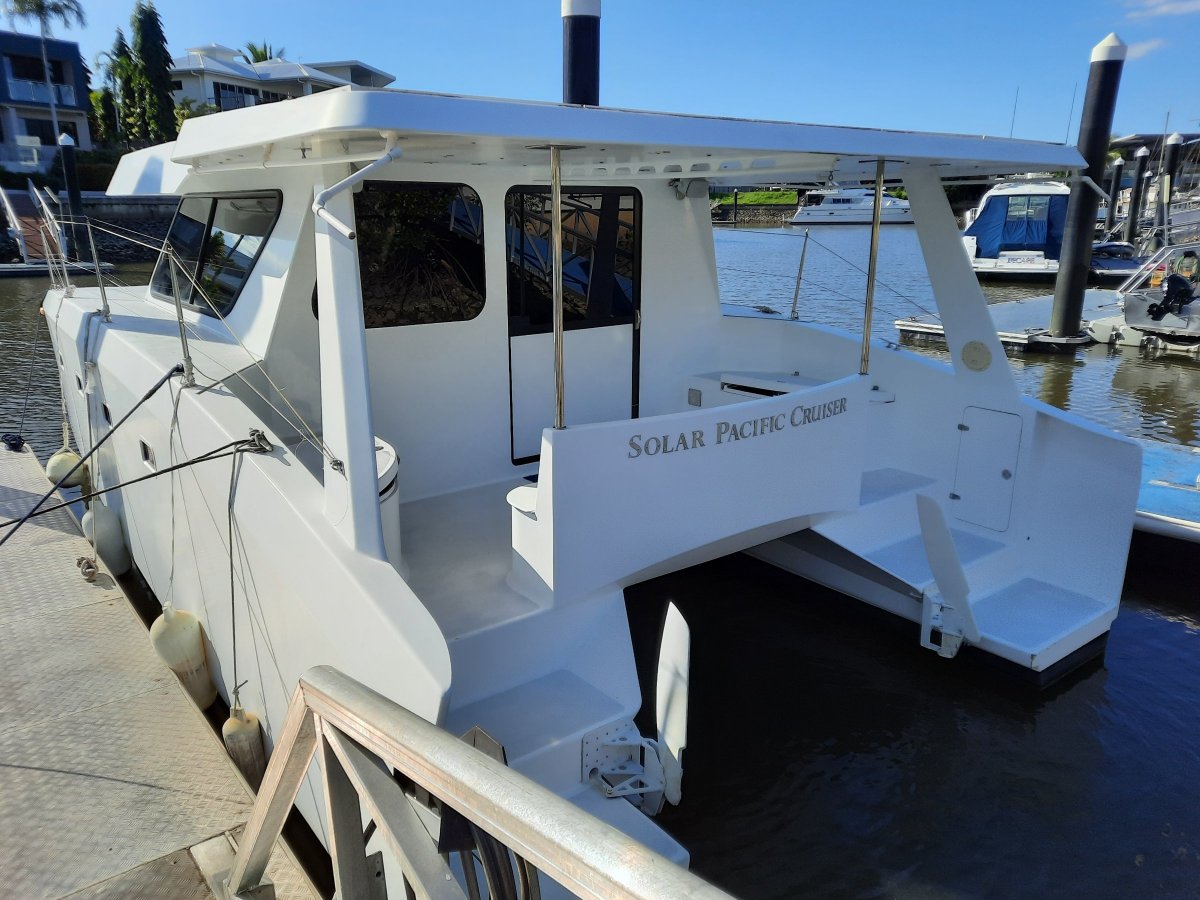 Streamline Custom Passenger Solar Powered Project Catamaran 10 X 4.5 M ...