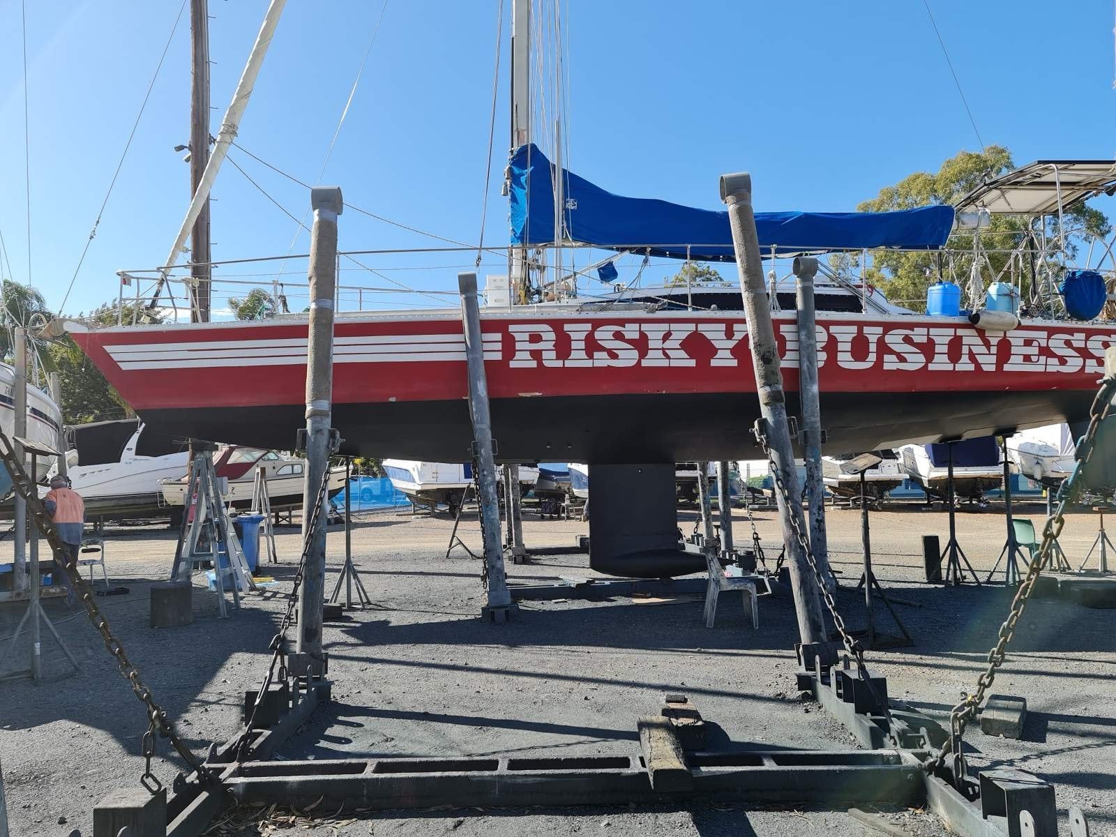 Used Adams 13 Aluminium With Ballasted Drop Keel, Ocean Cruiser for ...