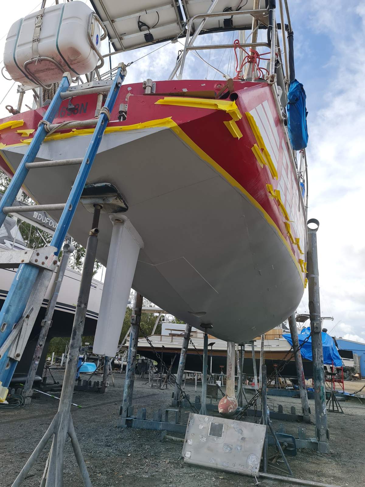 Used Adams 13 Aluminium With Ballasted Drop Keel, Ocean Cruiser for ...