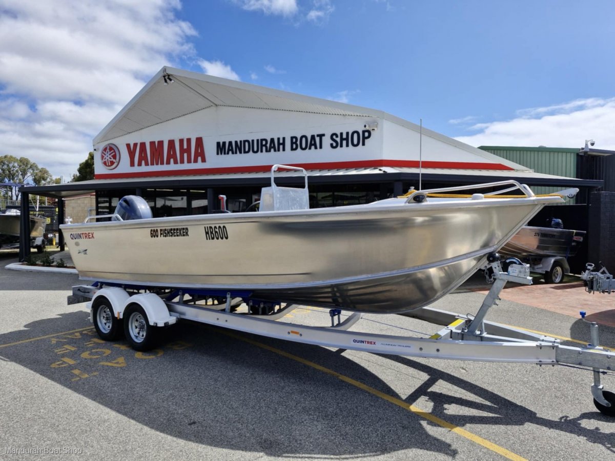 Quintrex 600 Fishseeker: Trailer Boats | Boat for Sale | Aluminium ...
