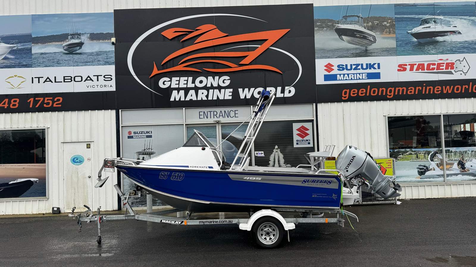 Surtees 495 Workmate: Trailer Boats | Boats Online for Sale | Aluminium ...