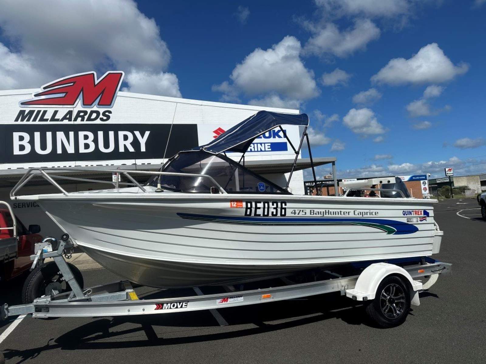 Quintrex 475 Bay Hunter Caprice: Power Boats | Boats Online for Sale ...